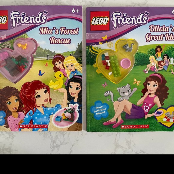 Lego | Toys | 2 Lego Friends Story Activity Books Minisets | Poshmark